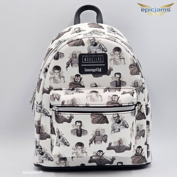 Loungefly | Bags | Loungefly Universal Monsters Icons Mini Backpack ...